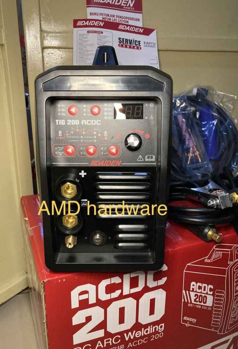 Jual Mesin Travo Las Argon Pulse Aluminium Ac/dc Tig 200 A Daiden Mma Japan Di Seller Amd ...