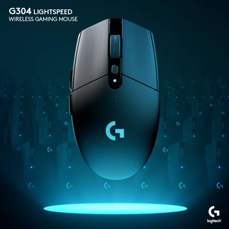 Promo Logitech G304 Lightspeed Mouse Gaming Wireless Sensor 12k Dpi Diskon 23% Di Seller ...