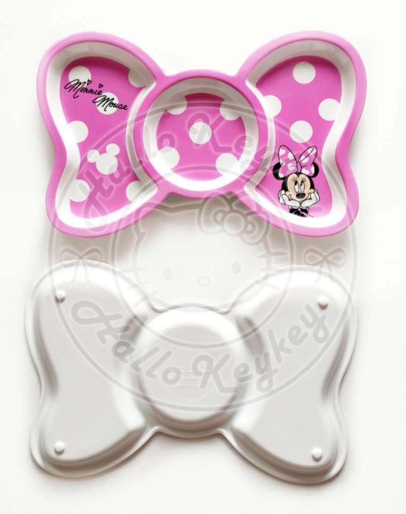 Promo Piring Makan Sekat Bentuk Pita Minnie Mouse Original Tokyo Disney ...