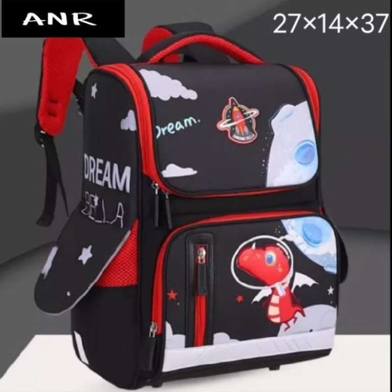Promo Tas Ransel Anak Sekolah Laki Laki Sd Karakter Dinosaurus - Biru Diskon 10% Di Seller Al3xa ...