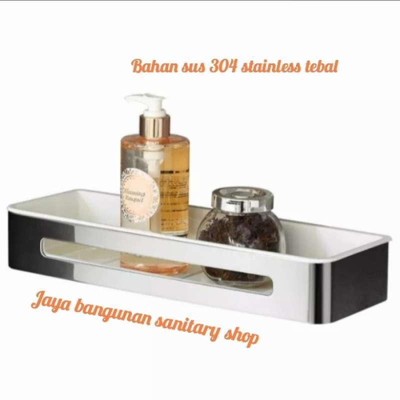 Promo Rak Shampo/rak Sabun/rak Kamar Mandi Sus 304 Stainless Tebal ...
