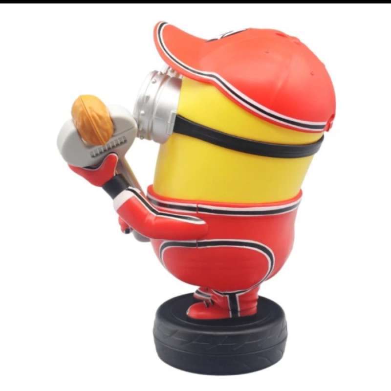 Promo Minions Pit Crew Ron Cup Merchandise Figure Tumbler Botol Minum ...