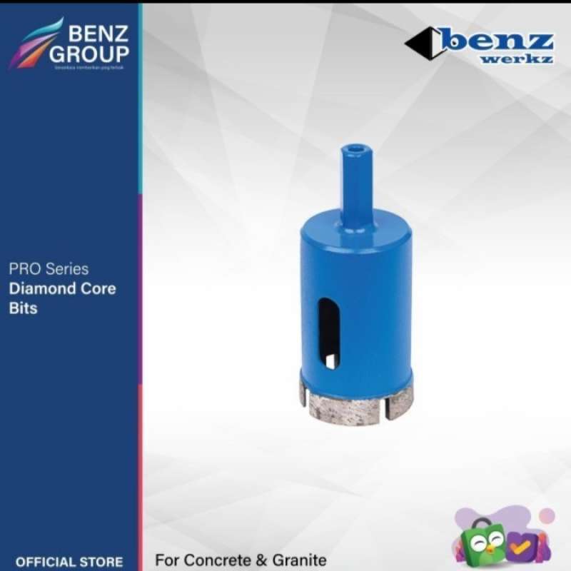 Promo Mata Bor Granit 45 Mm Benz / Diamond Core Bit 45 Mm Benz Diskon ...