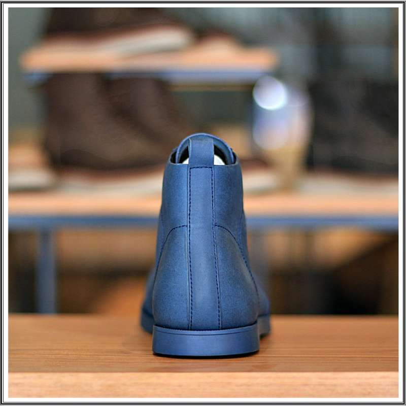 Promo Anubis Navy - Sepatu Kulit Kasual Semi Boots Pria - 41 Diskon 27% ...