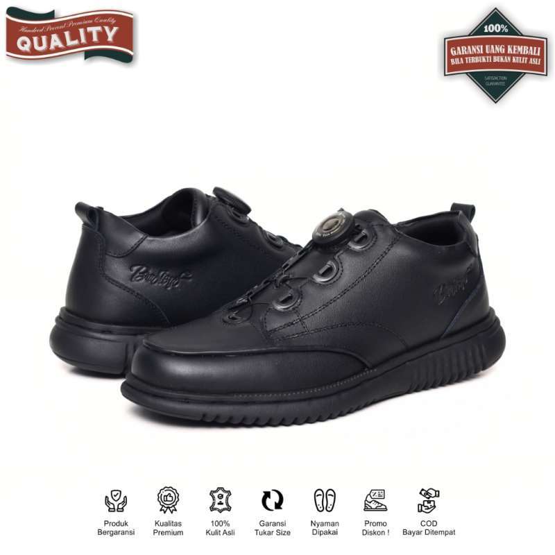 Promo Gianni Tp Series - Sepatu Kulit Formal Kasual Sneakers Semi ...