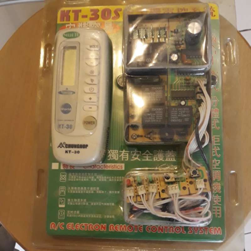 Promo Remote Ac Pcb Chunghop Kt 30 Diskon 23% Di Seller Kulee Store - Cengkareng Barat, Kota ...