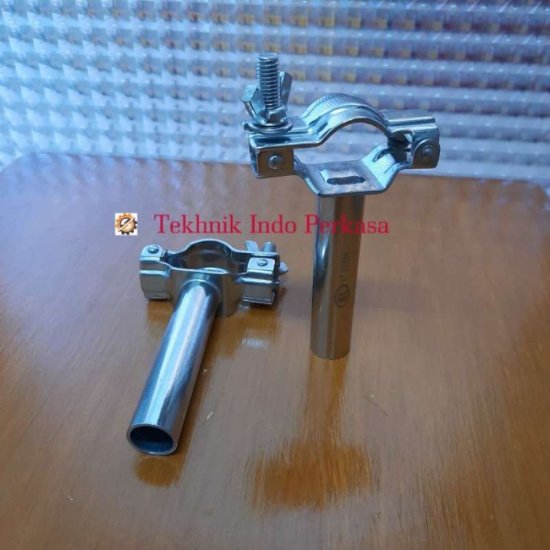 Promo Clamp Pipa Sanitary 4 Inch / Clamp Holder / Pipe Clamp Stainless ...