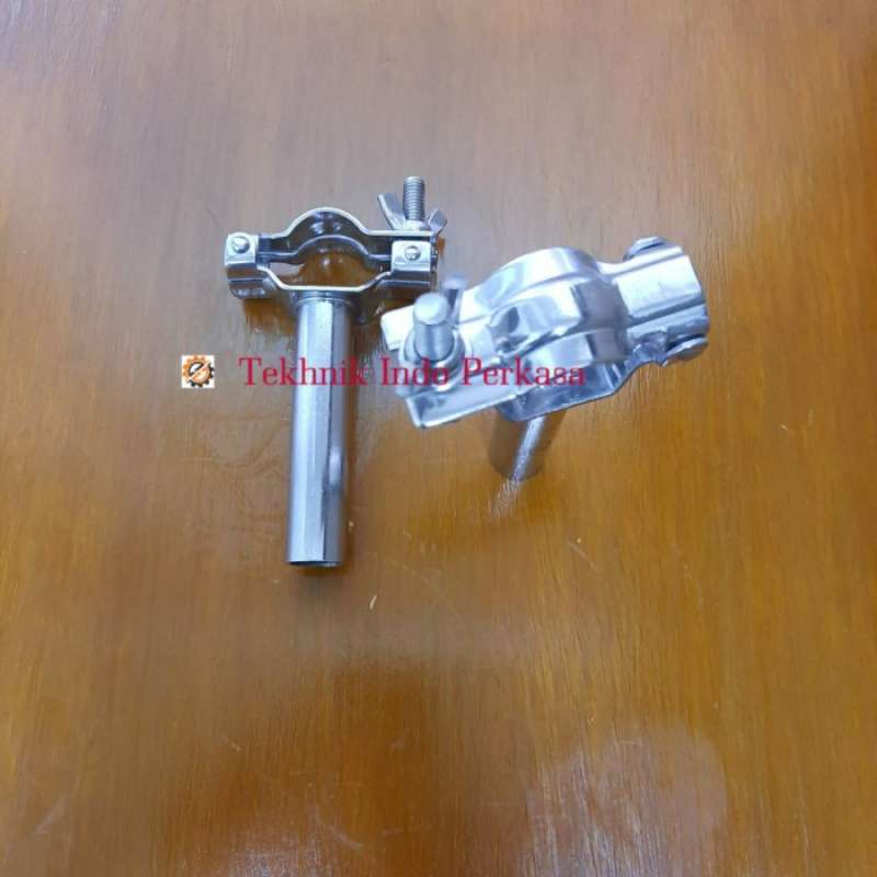 Promo Clamp Pipa Sanitary 4 Inch / Clamp Holder / Pipe Clamp Stainless ...
