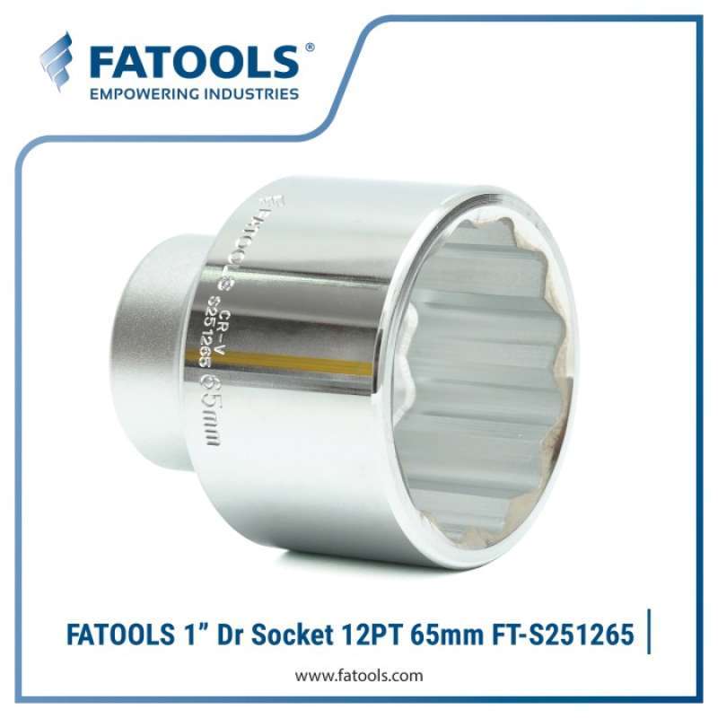 Promo Fatools S251265 - 1 Socket 12pt Size 65 Diskon 23% Di Seller ...