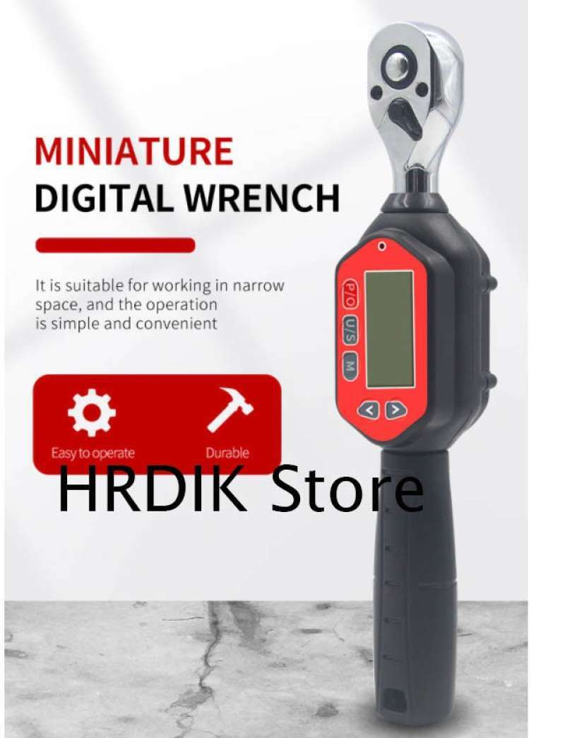 Promo Torque Wrench Digital 0.9-30nm 1/4 Automatic Tang Baut Otomatis Mobil Diskon 23% Di Seller ...