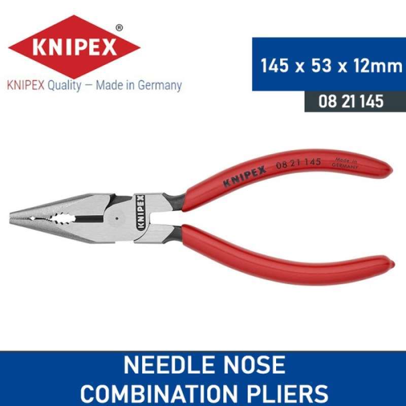 Promo Tang Hidung Panjang 08 21 145 Knipex Needle-nose Combination ...