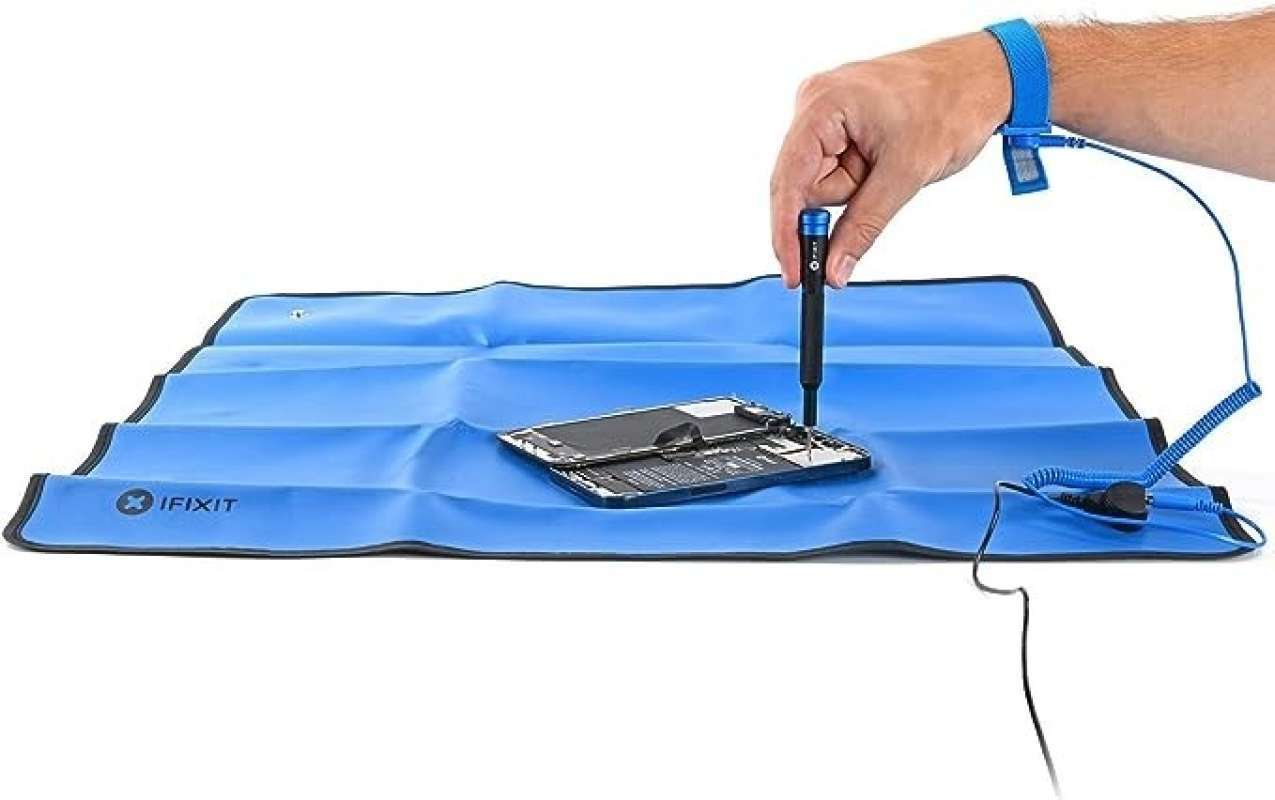 Promo Ifixit Portable Anti-static Mat - Esd Pad, Wrist Strap, Grounding ...