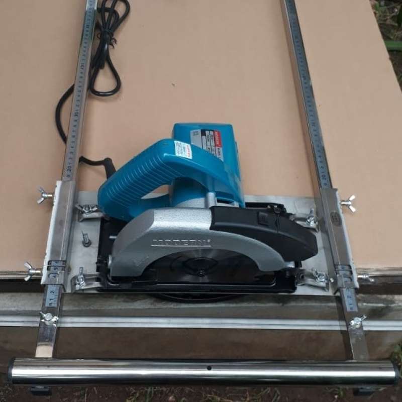 Promo Track Circular Saw Tracksaw 7 Inci New Alat Bantu Potong Kayu ...