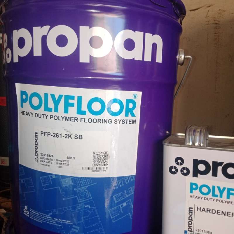 Promo Pan Polyfloor Pfp -261-2k Sb 20kg Set Diskon 23% Di Seller Kulee ...