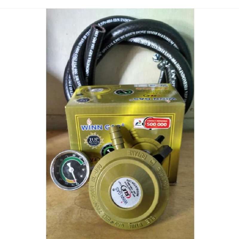 Promo Regulator Pertamina Gas Matic Winngas Sl 888 Gold Selang Lpg 500 ...