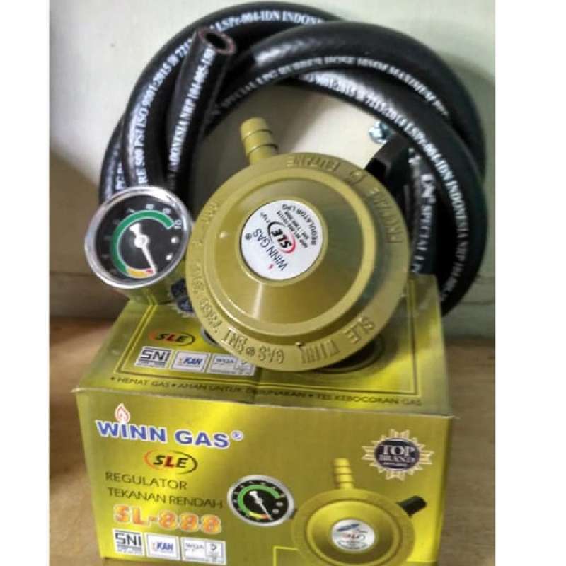 Promo Regulator Pertamina Gas Matic Winngas Sl 888 Gold Selang Lpg 500 Psi Diskon 23% Di Seller ...