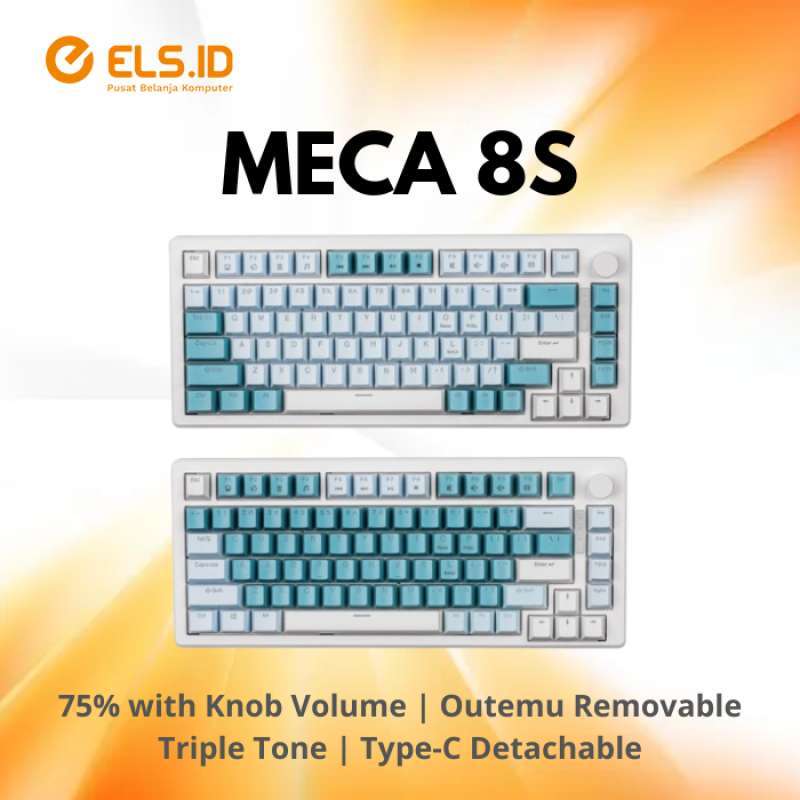 Promo Digital Alliance Meca 8s Keyboard Gaming Mechanical With Knob ...
