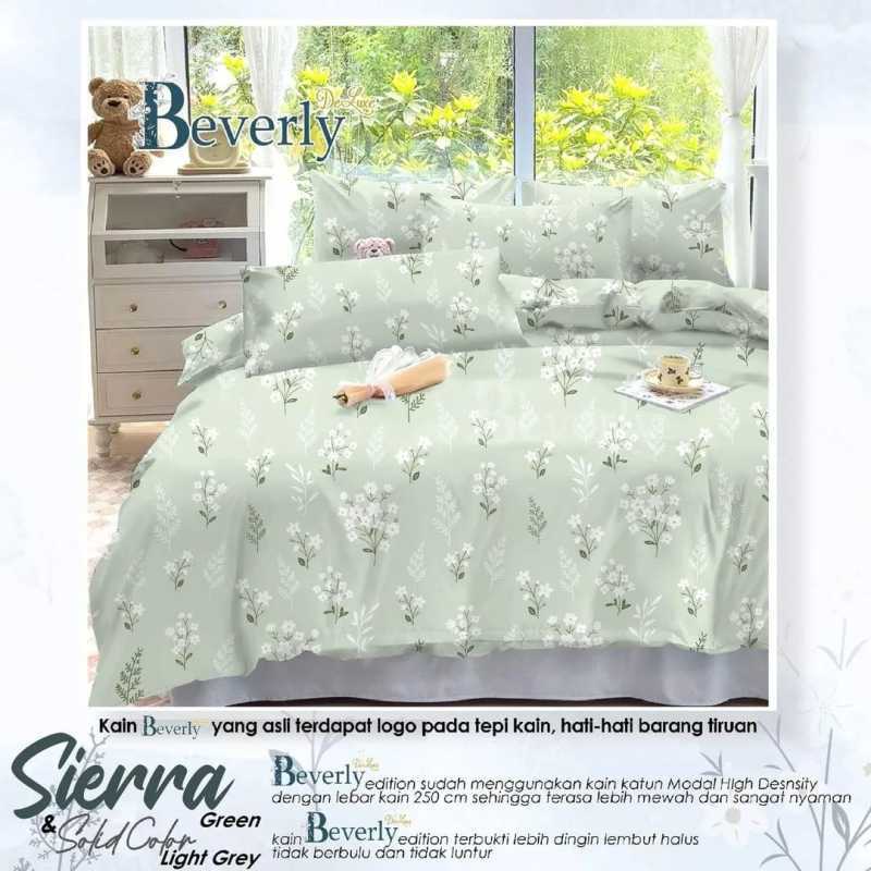 Jual Sprei Set Katun Silver Branches / Tamara / Courtney Blue ...