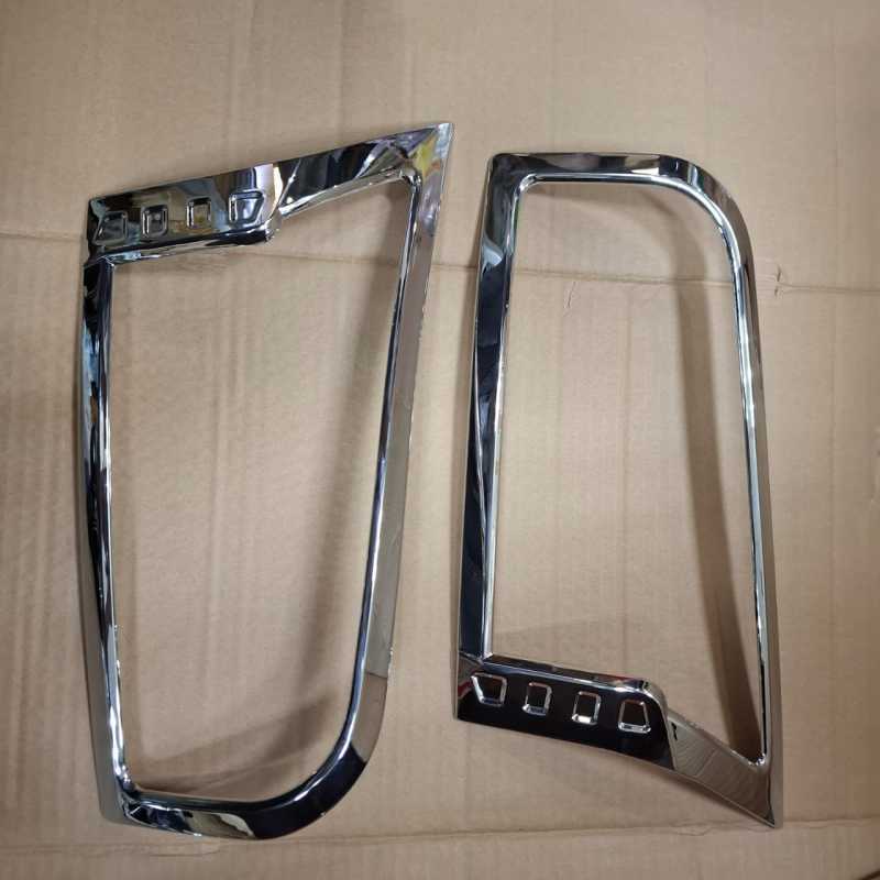 Jual Paket Garnish Lampu Depan Belakang All New Triton 2024 Hitam Dan Chrome - Paket Chrome Di ...