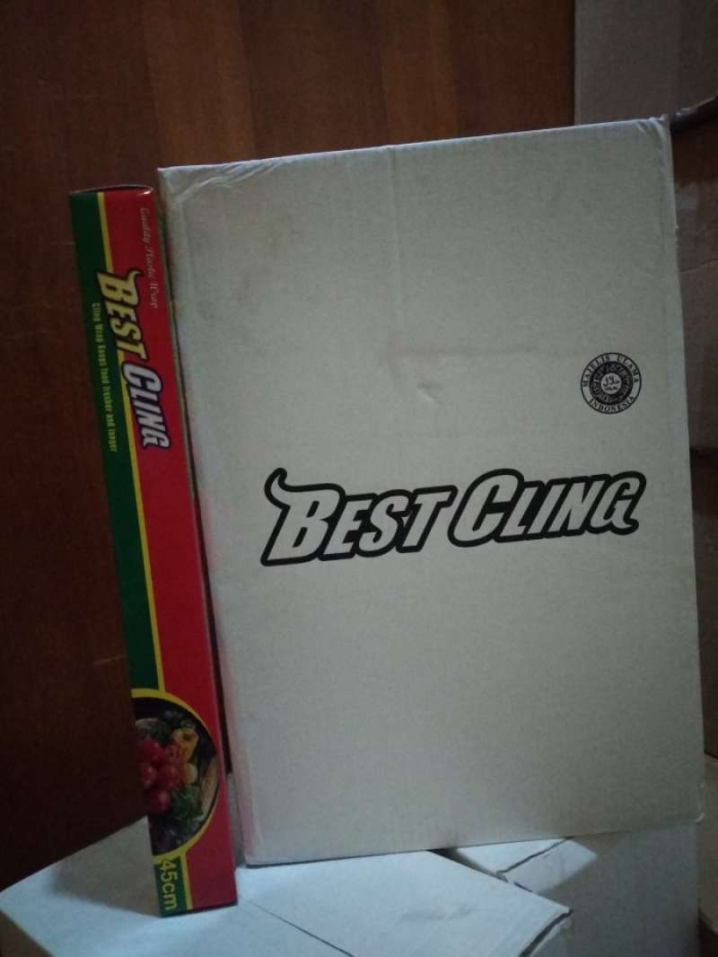 Promo Best Cling T 45 Cm X 30 Meter - Wrapping Film Isi 24 Pcs Diskon ...