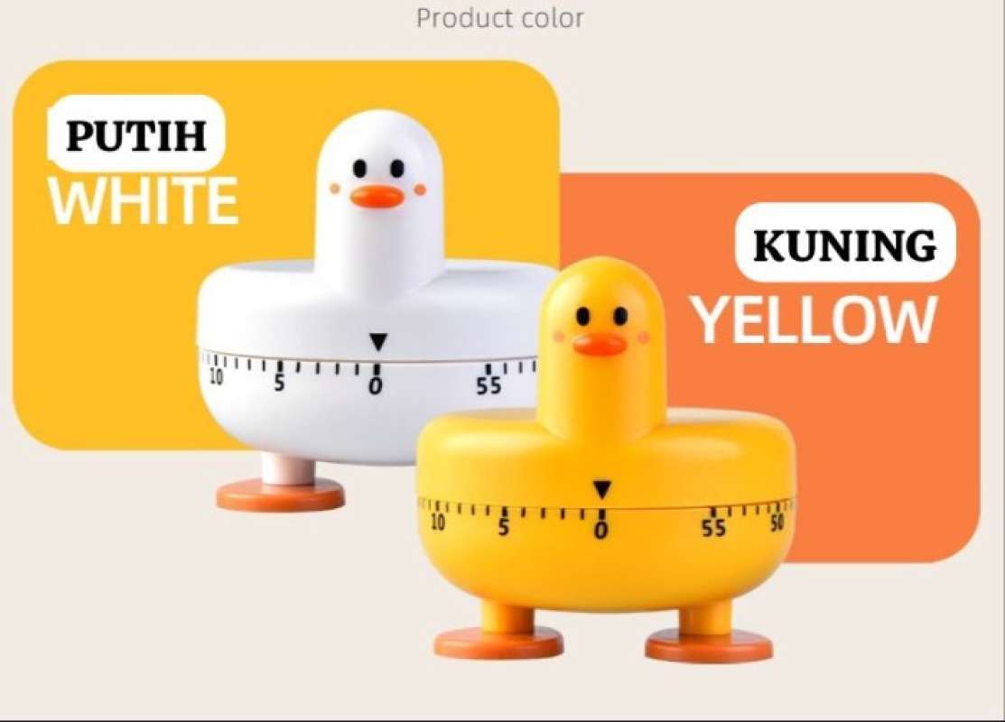 Jual Timer Alarm 60 Menit Masak/belajar/olahraga/kantor/ Kitchen Timer ...