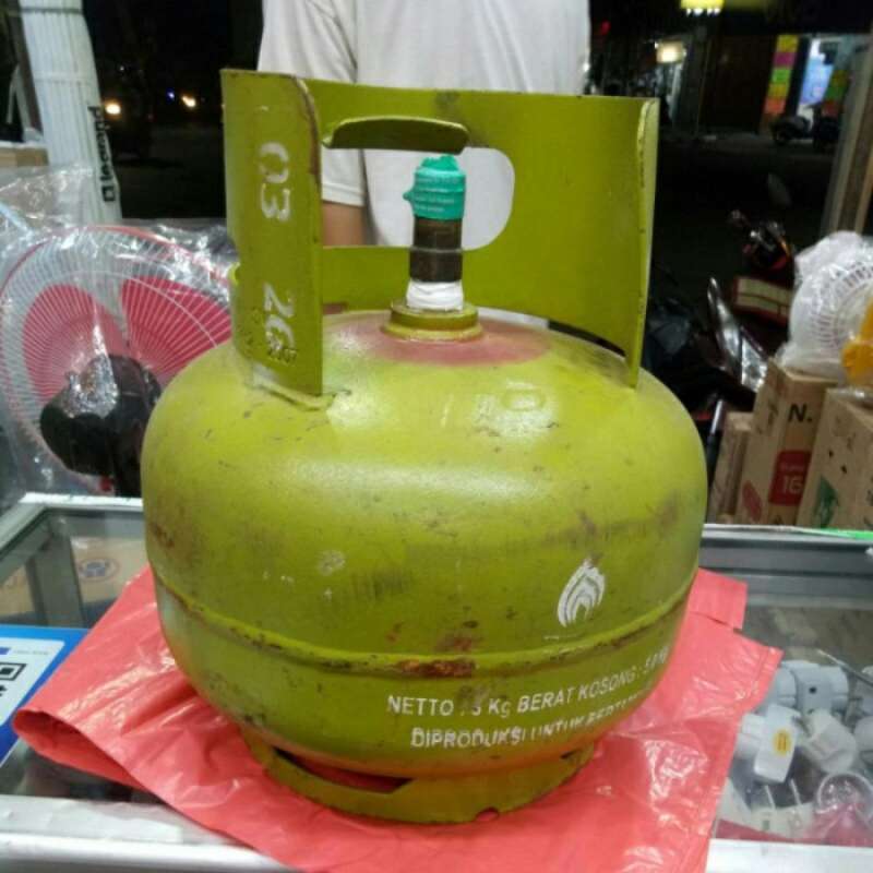 Jual Tabung Gas 3 Kg + Isi/tabung Gas Elpiji 3 Kg Sama Isi - Tabung Isi ...