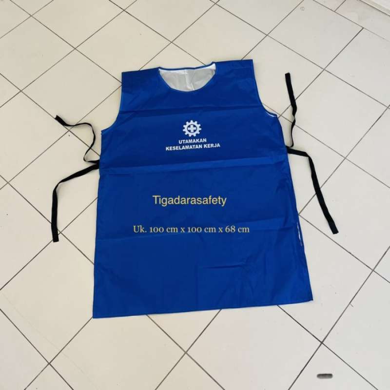 Jual Apron Celemek Semprot Parasut Ponco Bahan Parasut Dua Sisi ...