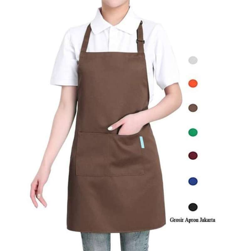 Jual Celemek Masak Coklat Tua Di Seller Consume - Cengkareng Timur ...