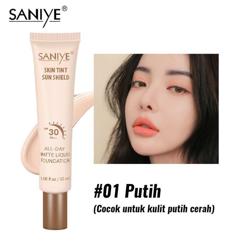 Jual Saniye Skin Tint Sun Shield Foundation Spf30 R6005 Di Seller Kim ...