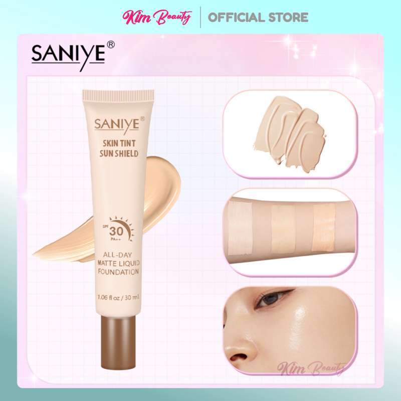 Jual Saniye Skin Tint Sun Shield Foundation Spf30 R6005 Di Seller Kim ...