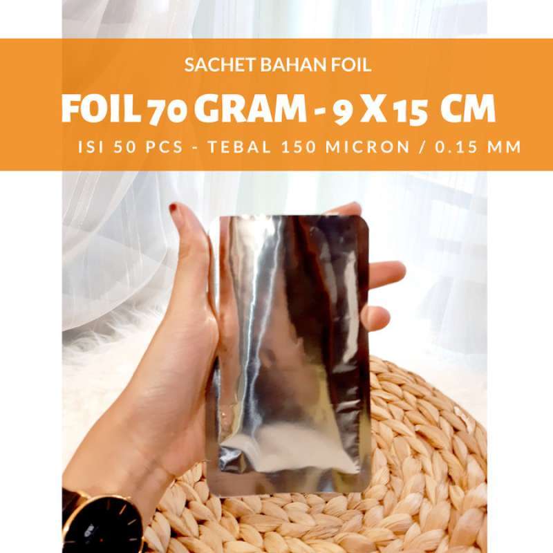 Jual Kemasan Saset Aluminium Foil Saset Alumunium Foil 9x15 Di Seller ...