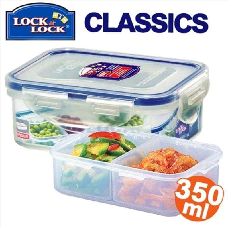 Jual Lock N Lock 350 Ml 350ml Sekat Divider Rectangular Hpl 806 Hpl806c ...