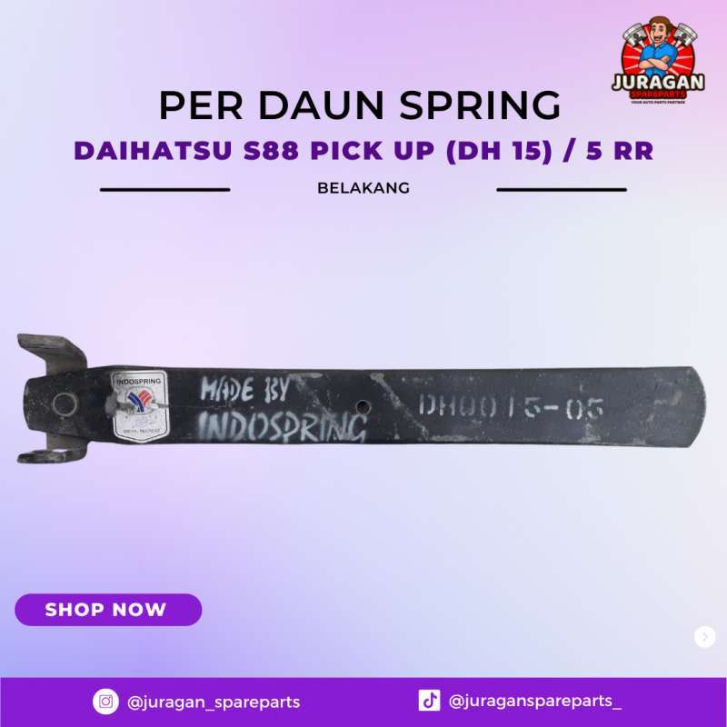 Jual Per Daun Spring Daihatsu S88 Pick Up (dh 15) / 5 - Belakang Di ...