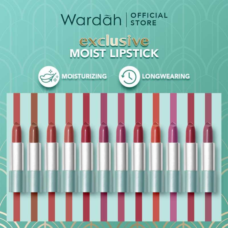 Promo Wardah Exclusive Moist Lipstick Diskon 7% Di Seller Makeupuccino1 ...