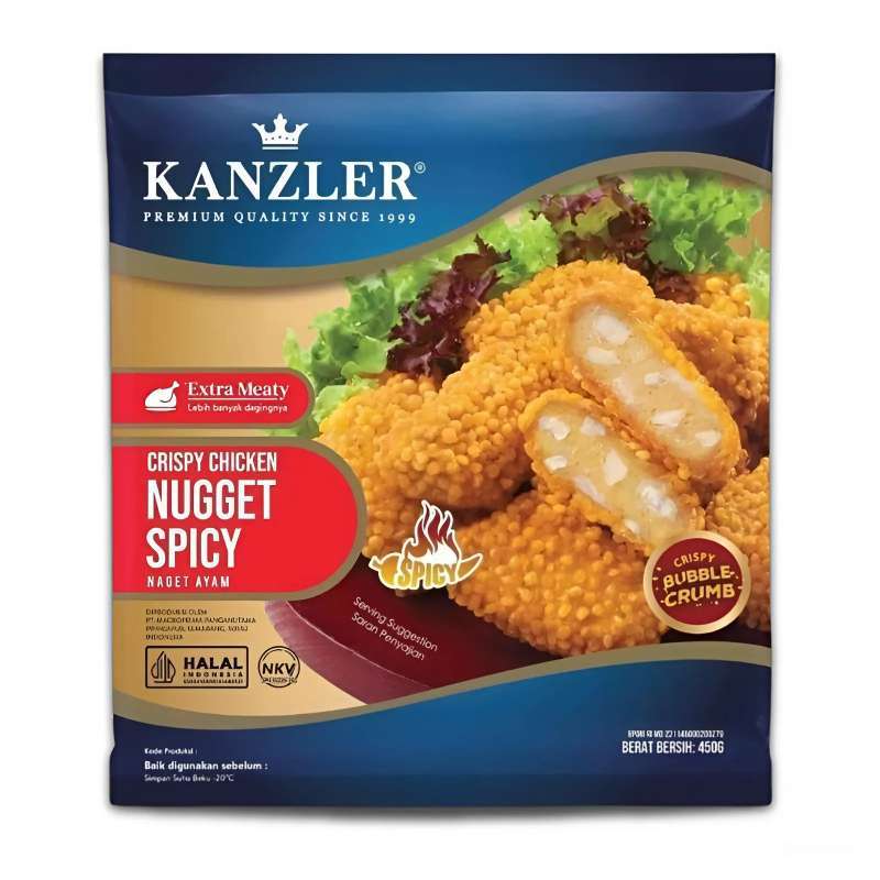 Jual Kanzler Crispy Spicy Chicken Nugget 450g Di Seller Farmers Market ...