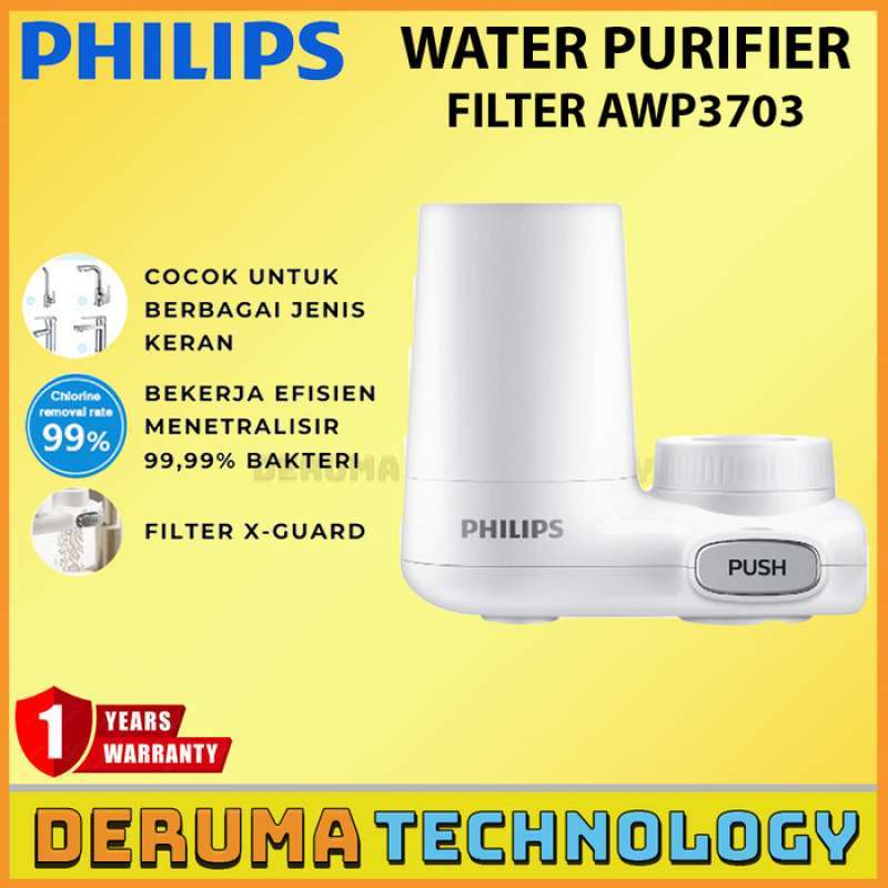 Jual Philips Awp3703 Water On Tap Purifier Genuine Filtration Wastafel ...
