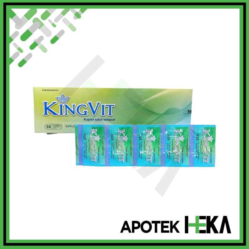 Jual Kingvit Box Isi 3x10 Kapsul - Vitamin Program Hamil Kesuburan Pria ...