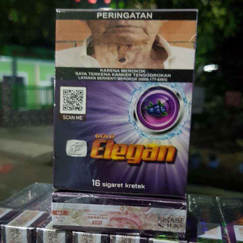 Promo Rokok Elegan Grape - 16 Batang Kretek Diskon 14% Di Seller Chenko ...