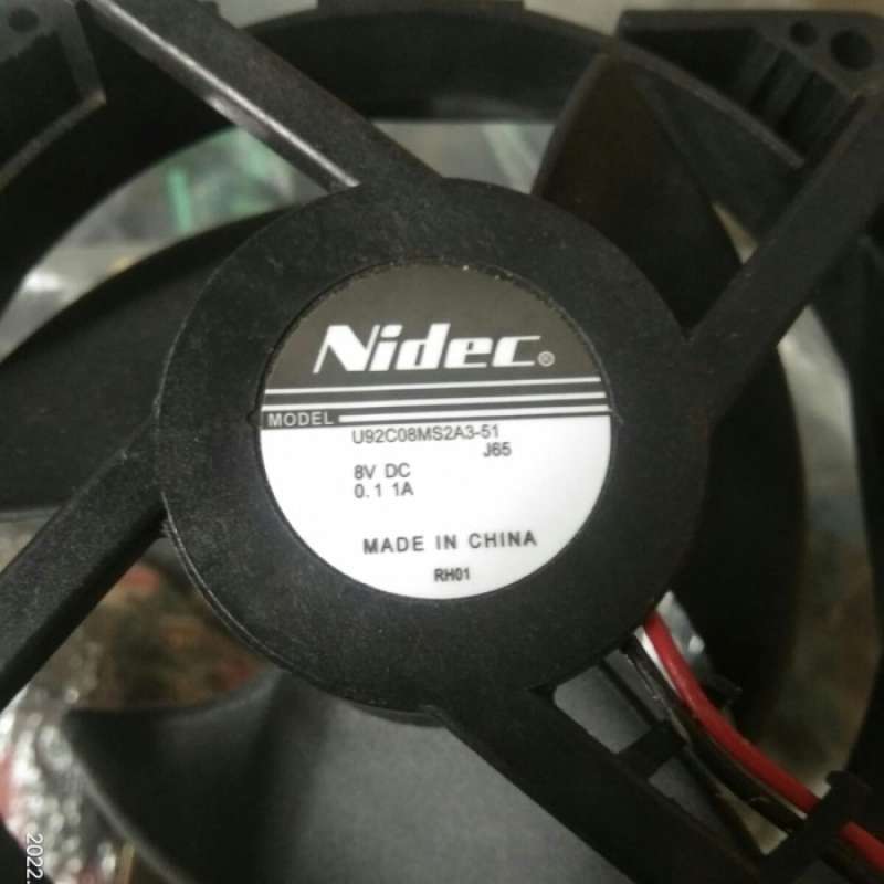 Promo Fan Dc 8v 9cm Merek Nidec Fan Untuk Kulkas Made In China Diskon ...