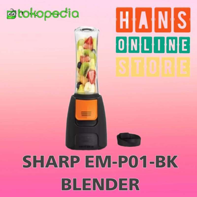 Promo Sharp Em-p01-bk Personal Blender- Hitam Diskon 23% Di Seller Zenkou Store - Tegal Parang ...