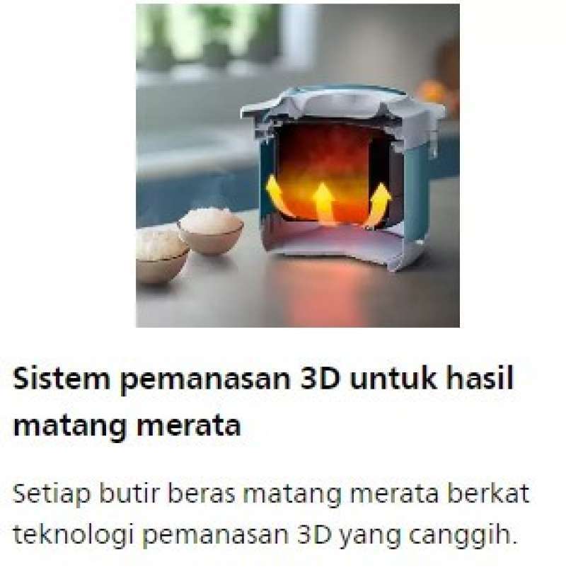Promo Philips Seri 1000 Hd3003 Magicom Rice Cooker Penanak Nasi Diskon ...