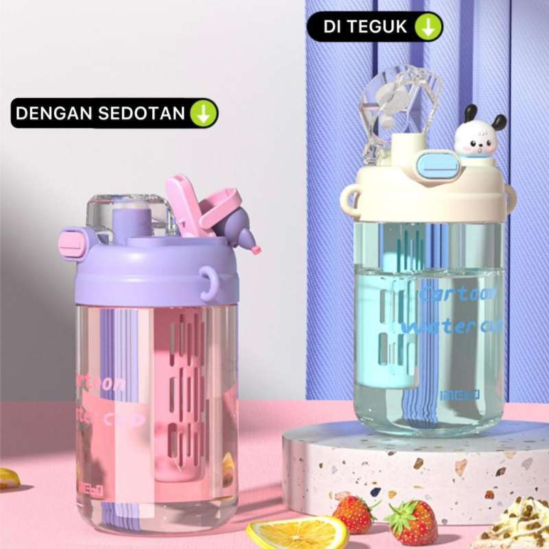 Jual Botol Minum Imebo Infused 650ml Botol 2 Cara Minum Free Tali ...