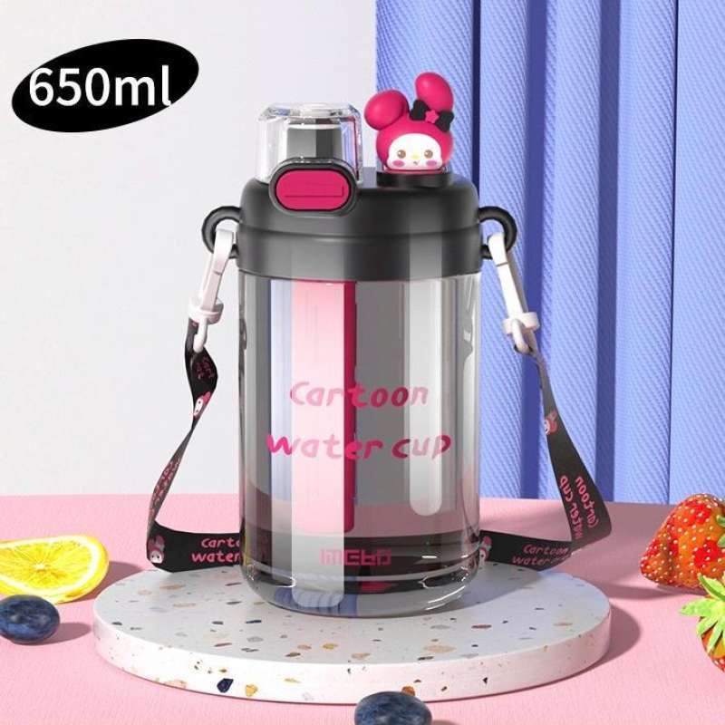 Jual Botol Minum Imebo Infused 650ml Botol 2 Cara Minum Free Tali Panjang / Botol Minum Karakter ...