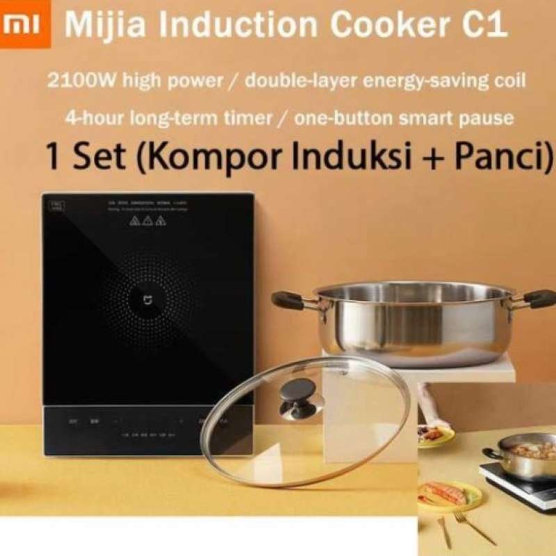Promo Kompor Listrik Induksi Set Panci Masak Dapur+hemat Daya Energi ...