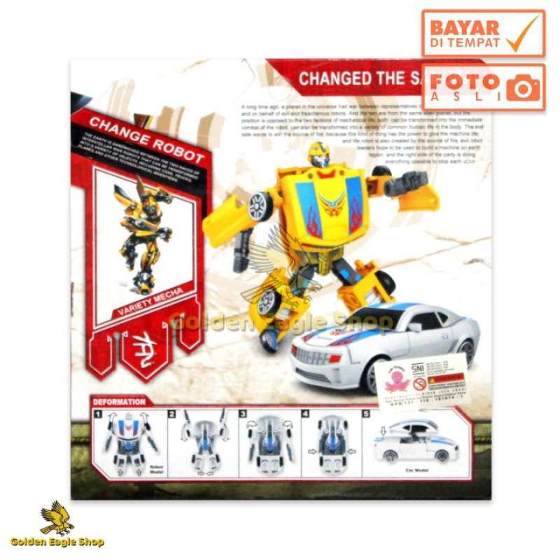 Jual Mainan Action Figure Robot Anak - Super Change Robot Warna Random Murah Di Seller Golden ...