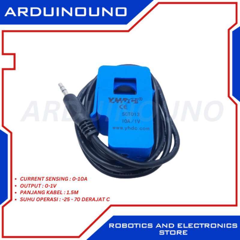 Promo Non-invasive Ac Current Transformer Sct-013-010 10a Sensor Arus ...