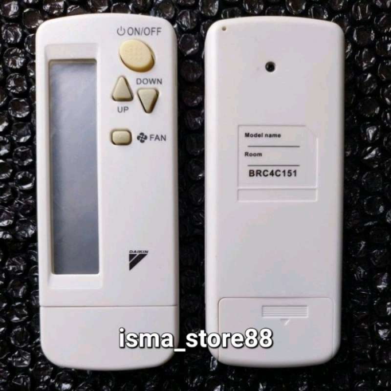 Promo Remot Ac Daikin Casset/kaset Brc4c15 Diskon 23% Di Seller Tsukishiro Store - Kramat Pela ...