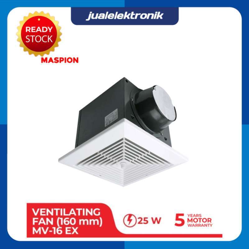 Promo Maspion - Mv-16ex Ceiling Exhaust Fan 160mm Diskon 23% Di Seller ...