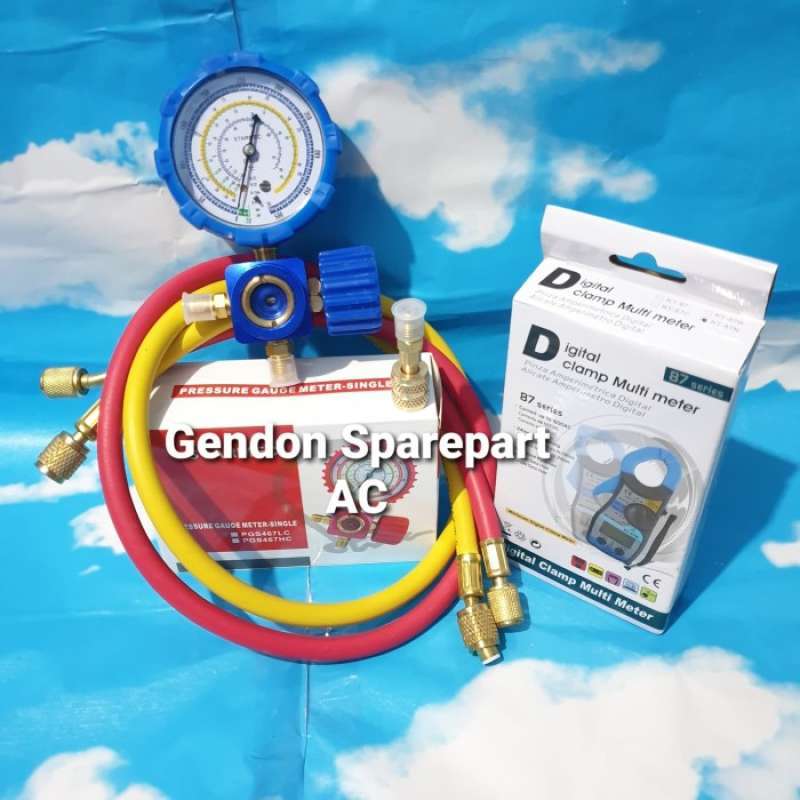 Promo Paket Manifold Pengisian Ac R22,r410,r32 Diskon 23% Di Seller Hayami Store - Tebet Barat ...