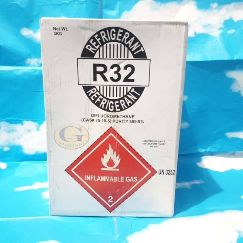 Promo Freon R32 Isi 3kg Segel Tabung Kecil Diskon 23% Di Seller Hirai ...
